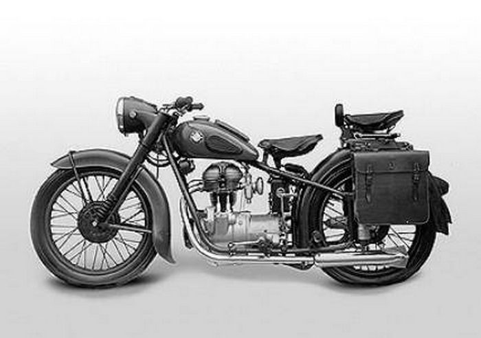 BMW R25/2 1953 - Fiche moto - Motoplanete