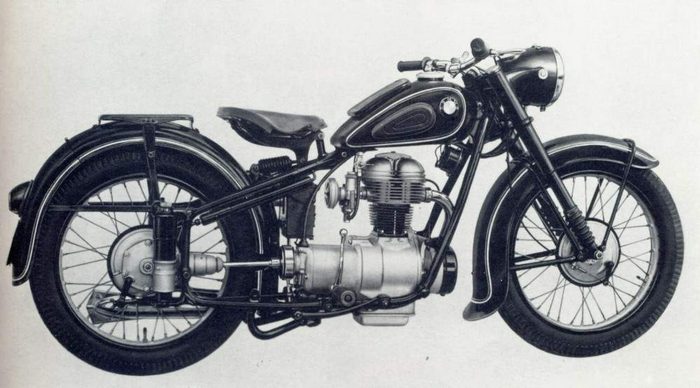 BMW R25/2 1953 - Fiche moto - Motoplanete
