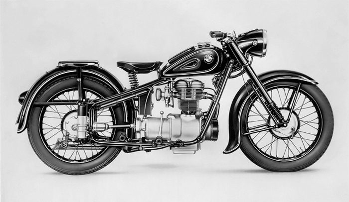 BMW R25/2 1951 - Fiche moto - Motoplanete