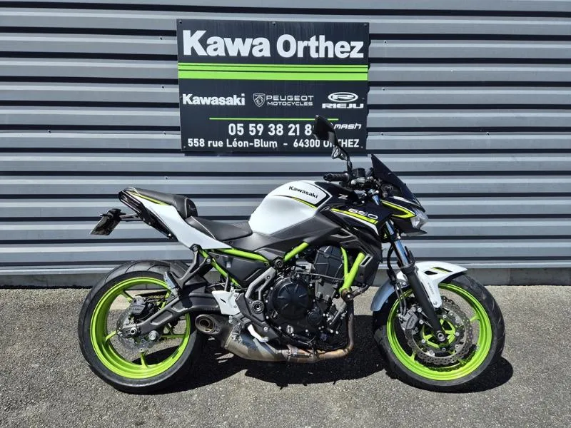 Kawasaki Z 650 2021 à 5490€ sur ORTHEZ