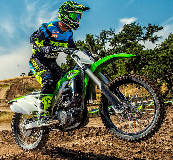 Kawasaki KX 450 F 2018 - Fiche moto - Motoplanete