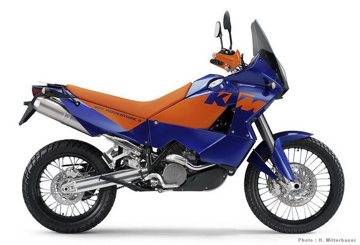 KTM 950 Adventure S 2004 - Fiche moto - Motoplanete