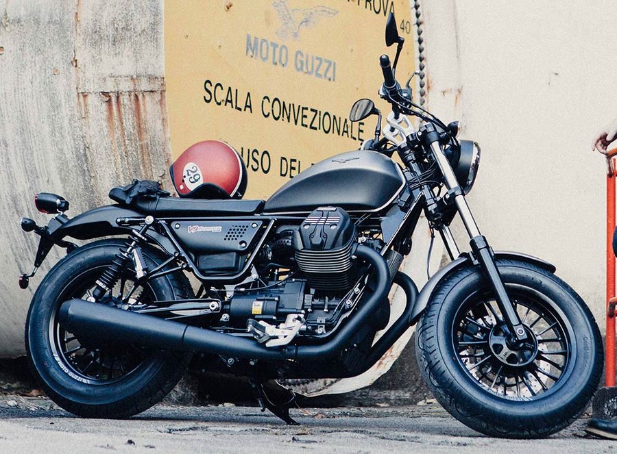 Moto-Guzzi 850 V9 Bobber 2019 - Fiche moto - Motoplanete
