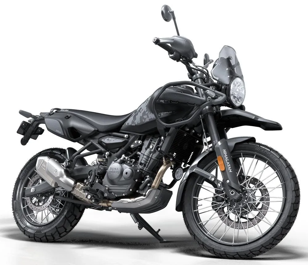 Royal-Enfield 450 Himalayan Mana Black 2026 - Ficha de la moto, fotos