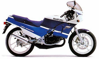 Suzuki RG 125 Gamma 1990 - Fiche moto - Motoplanete