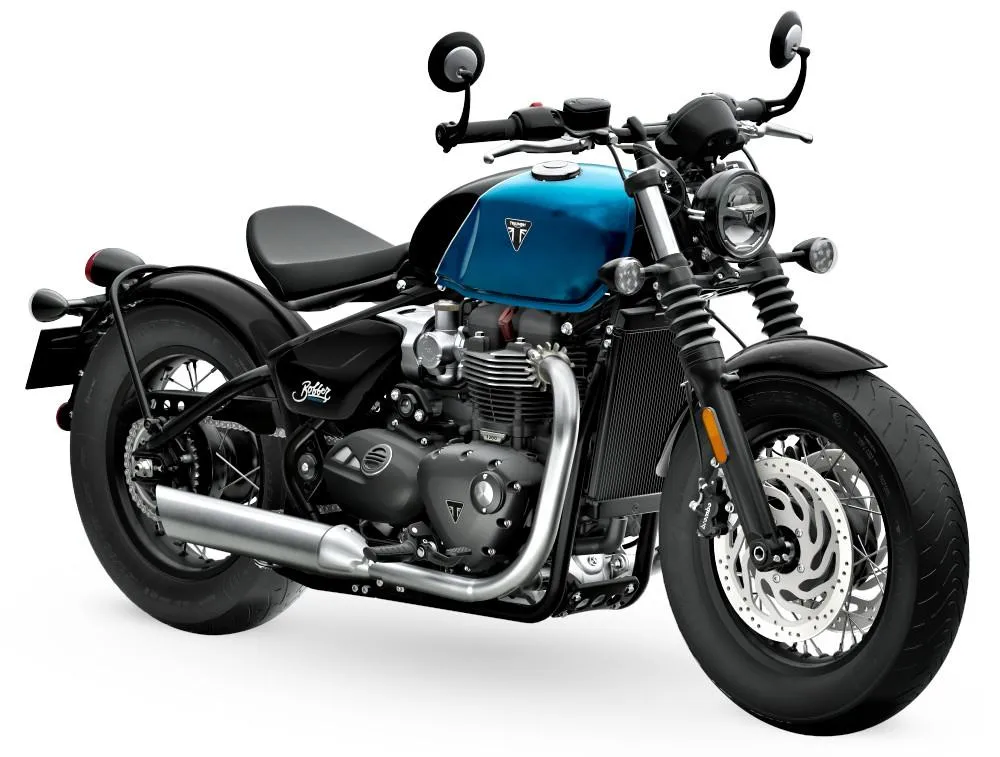 Triumph 1200 Bonneville Bobber 2026 - Ficha de la moto, opinión