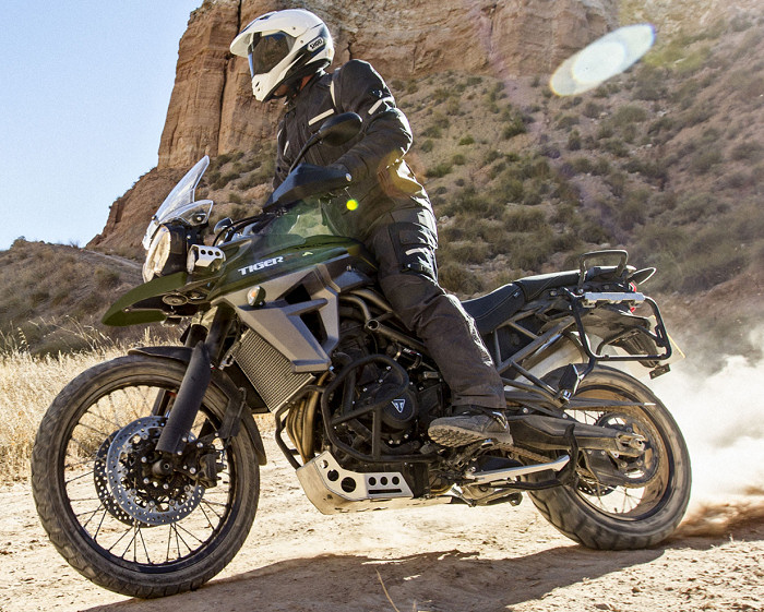 Triumph TIGER 800 XCA 2015 - Fiche moto - Motoplanete